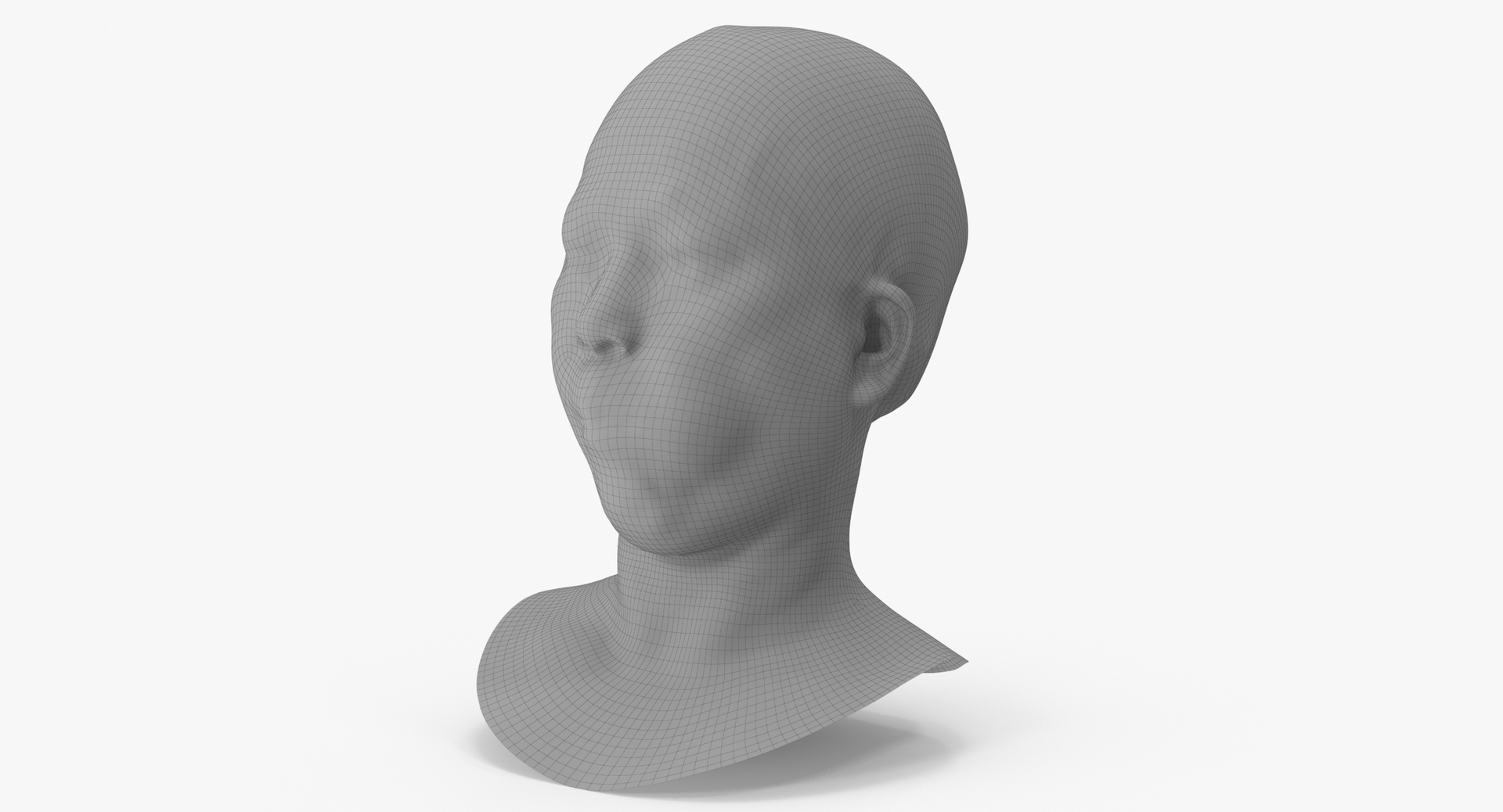 Mei Human Head Tongue Bulge Right AU36 Clean Scan model - TurboSquid ...