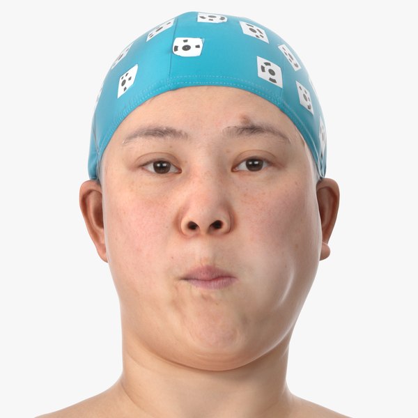 Mei Human Head Tongue Bulge Right AU36 Clean Scan model - TurboSquid ...