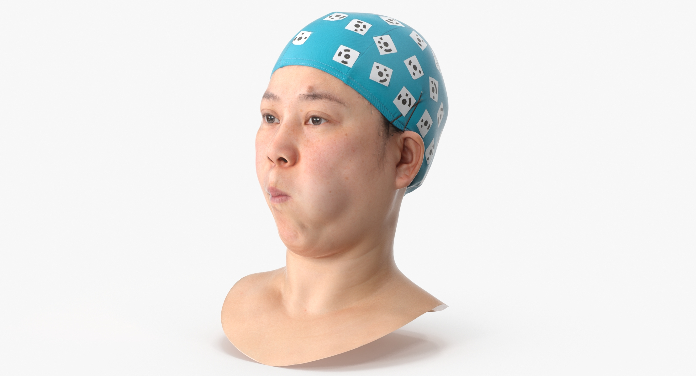 Mei Human Head Tongue Bulge Right AU36 Clean Scan model - TurboSquid ...