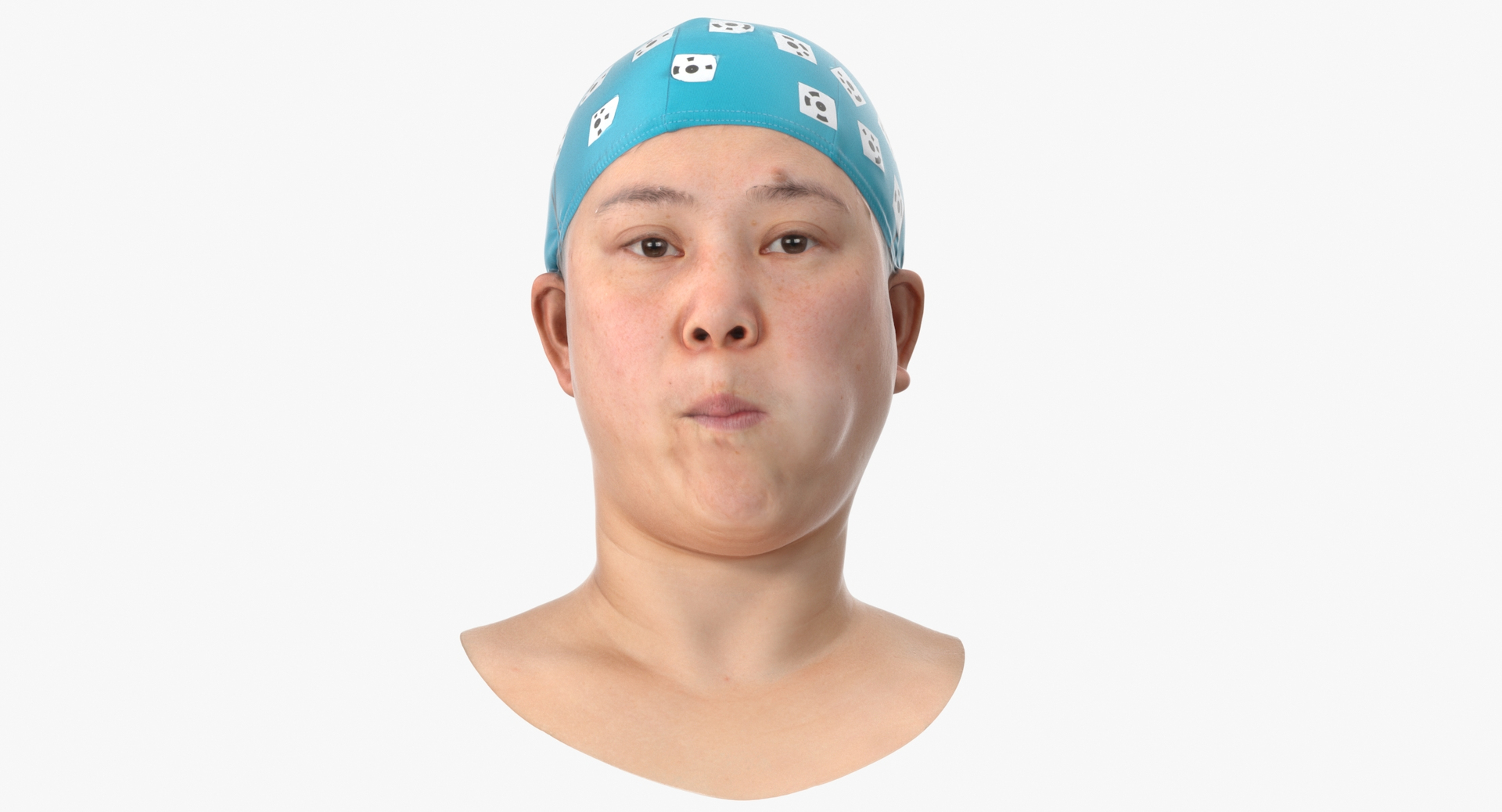 Mei Human Head Tongue Bulge Right AU36 Clean Scan model - TurboSquid ...