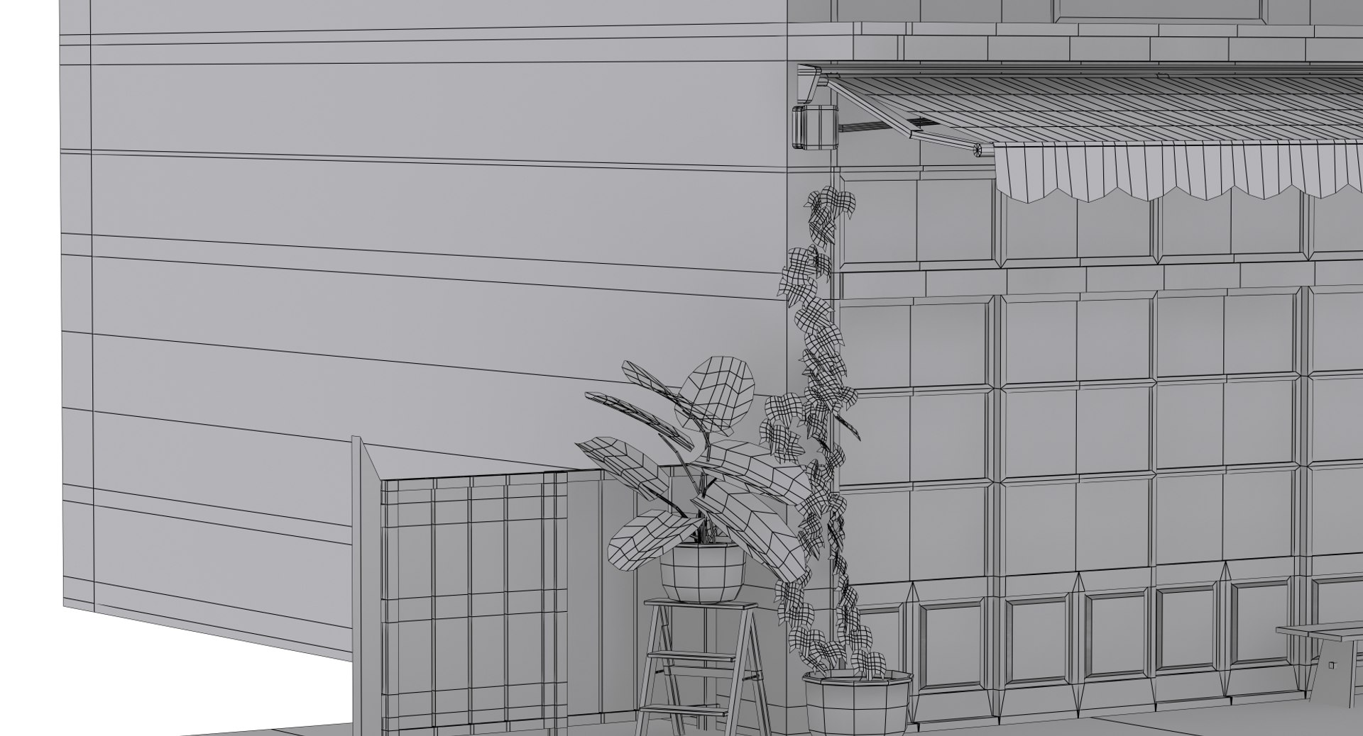 3D Old Japanese Store Model - TurboSquid 1357977