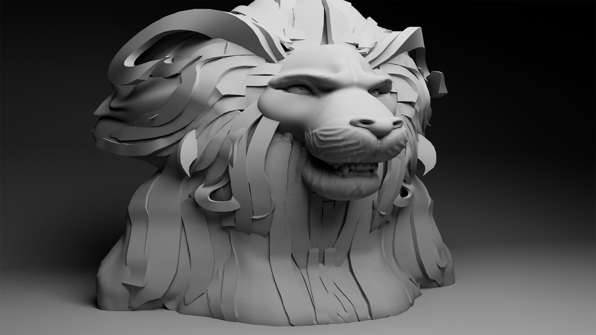 Leon Head 3D - TurboSquid 2344374