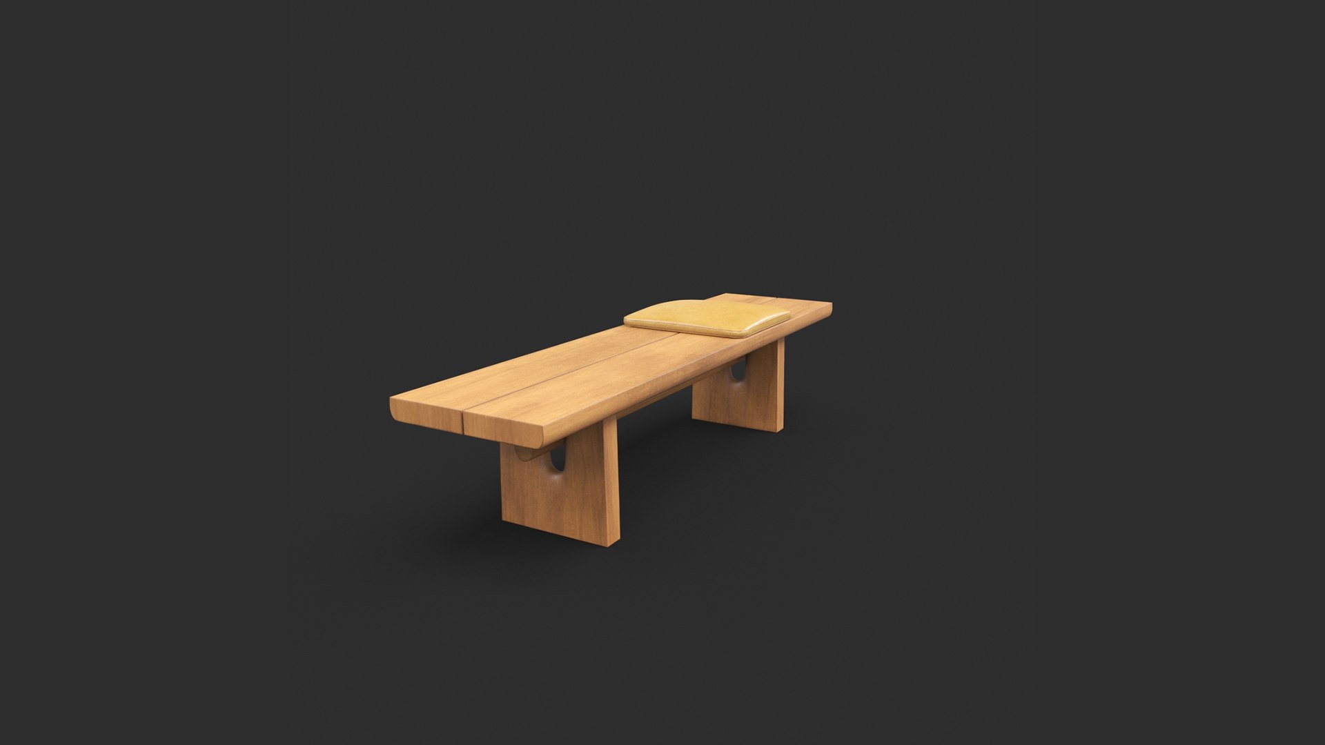 Poliform Bench Nara 3D Model - TurboSquid 2081914