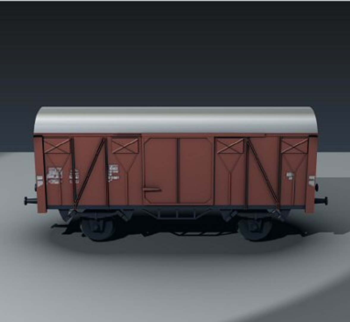Freight Wagon Db 3ds