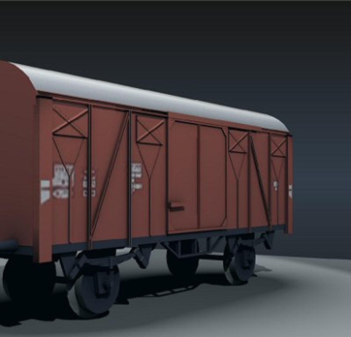 Freight Wagon Db 3ds