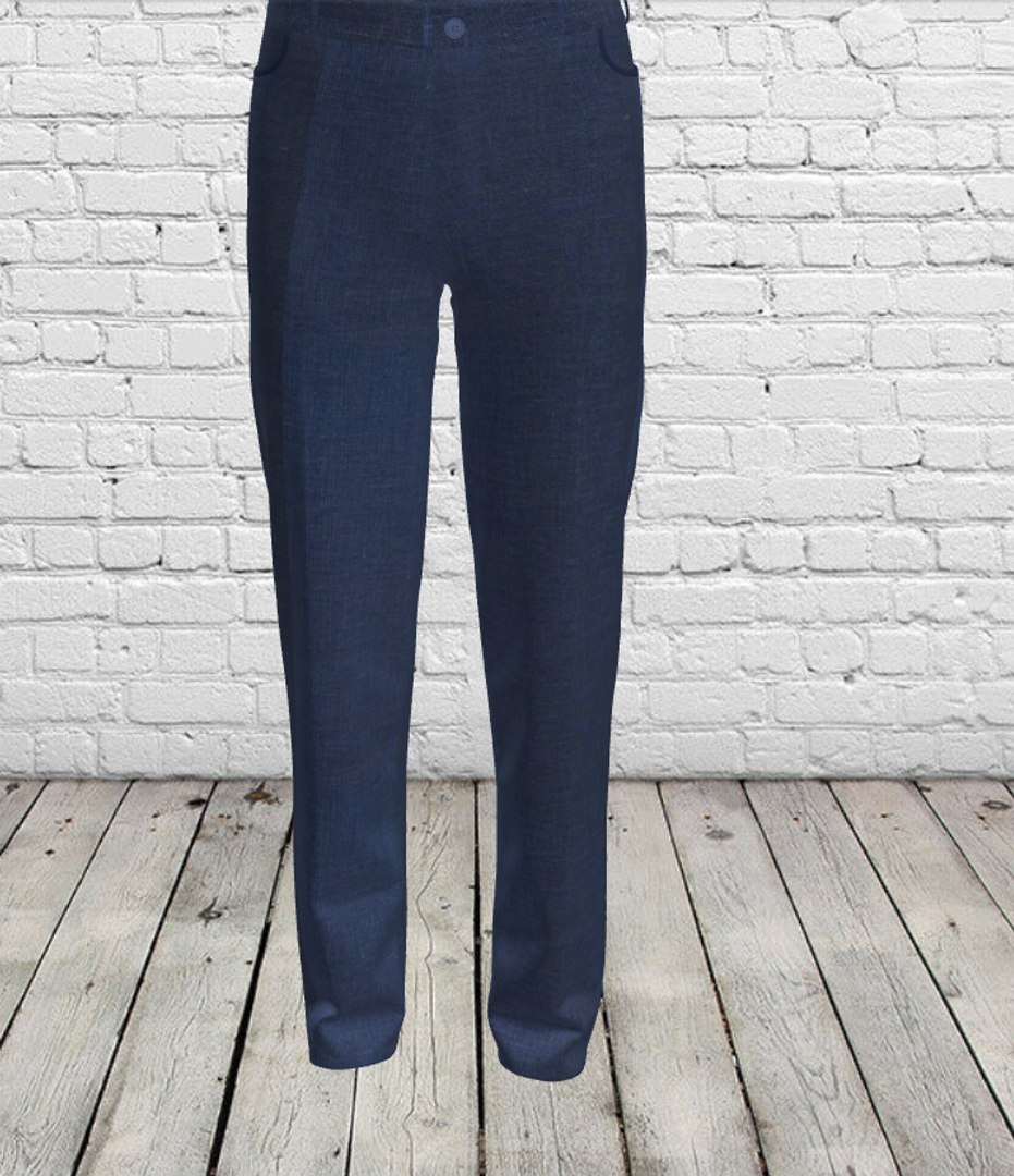 Realistic Pants with all different cuts in one project 3D model ...