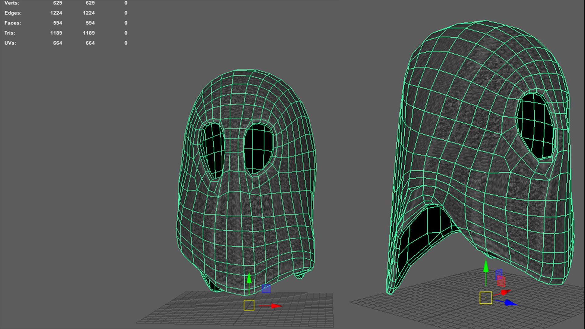 Ghost Mask 3D Model - TurboSquid 2388814