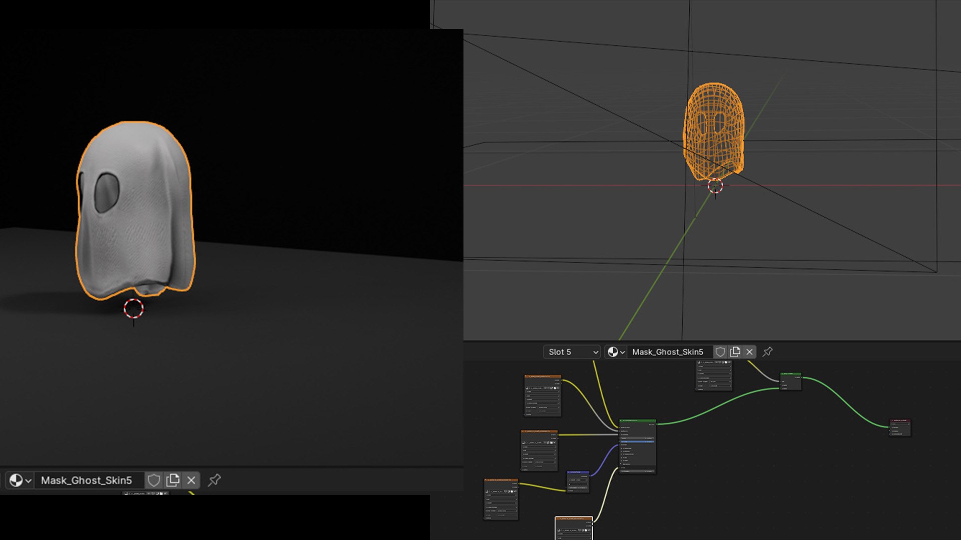 Ghost Mask 3D Model - TurboSquid 2388814
