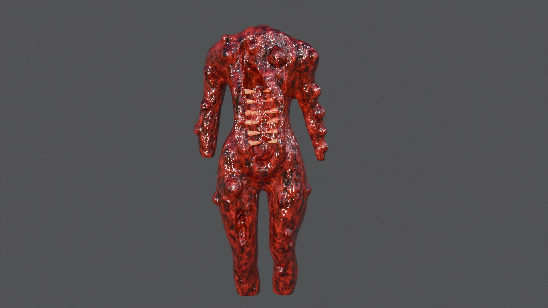 Monster Alien Body Corpse Model - TurboSquid 2325610