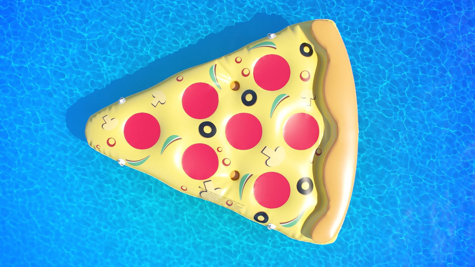3D Model Pizza Pool Float Raft - TurboSquid 1760250