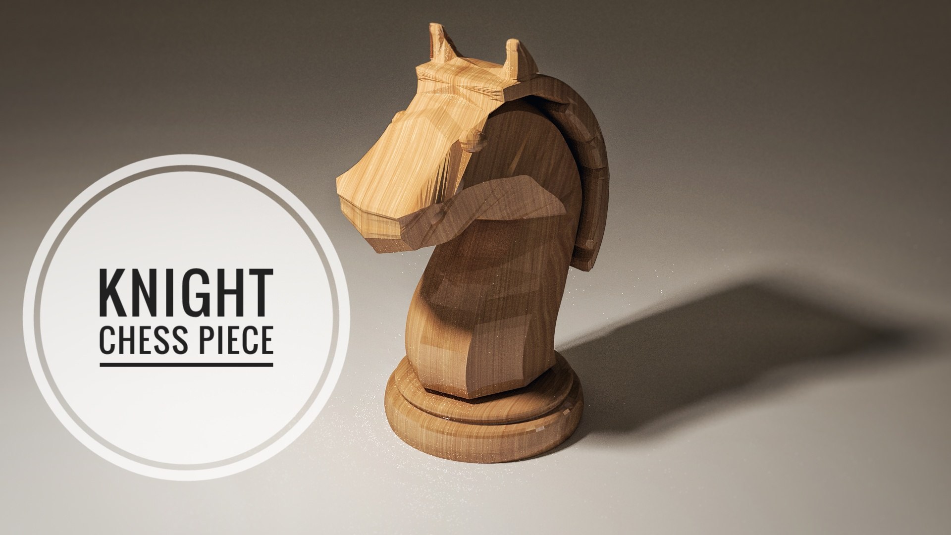 Knight Piece Chess 3D - TurboSquid 1376371