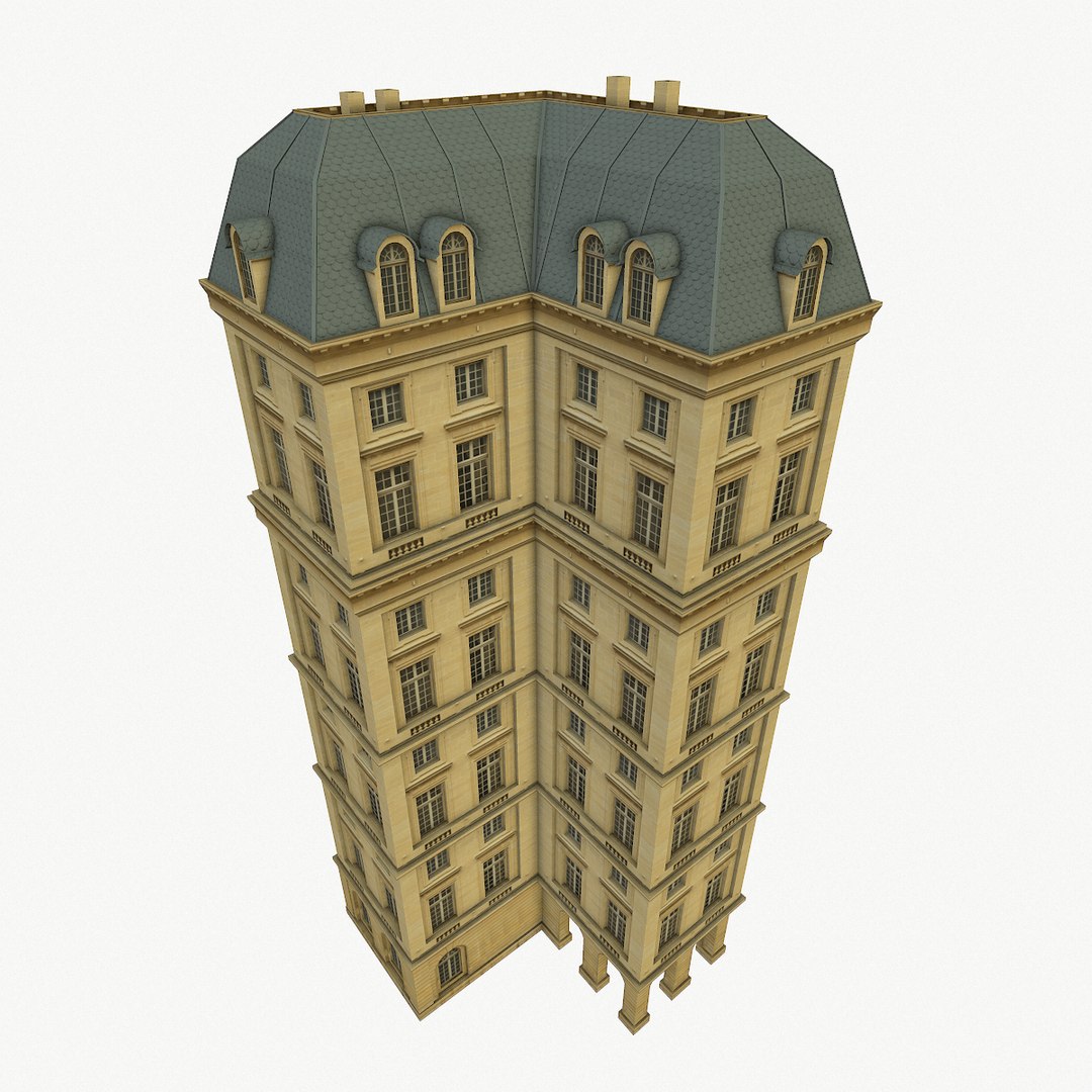 Classical building 3D model - TurboSquid 1338283