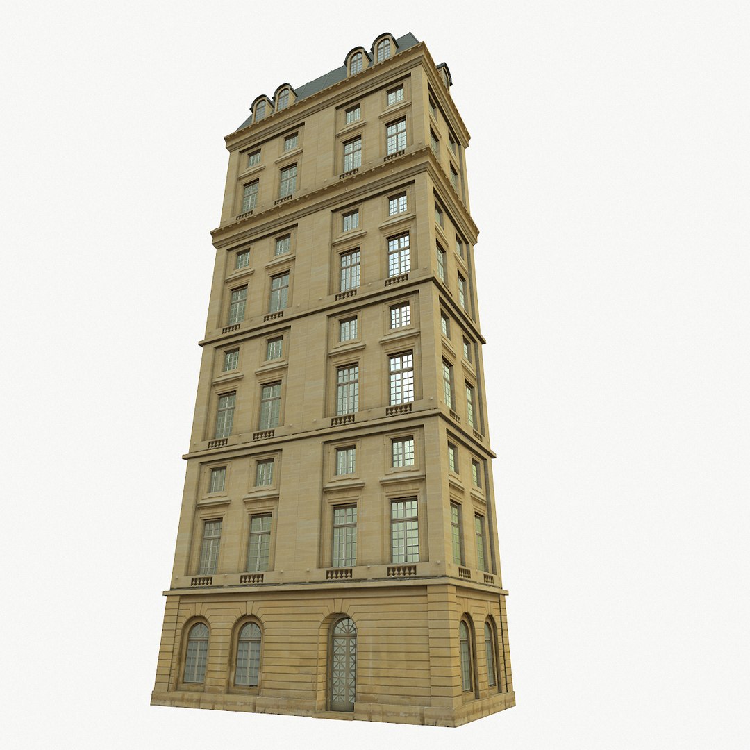 Classical building 3D model - TurboSquid 1338283