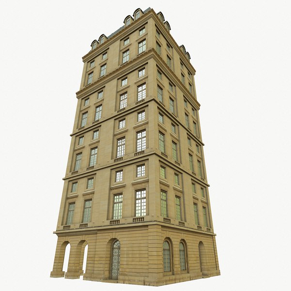 Classical building 3D - TurboSquid 1337422