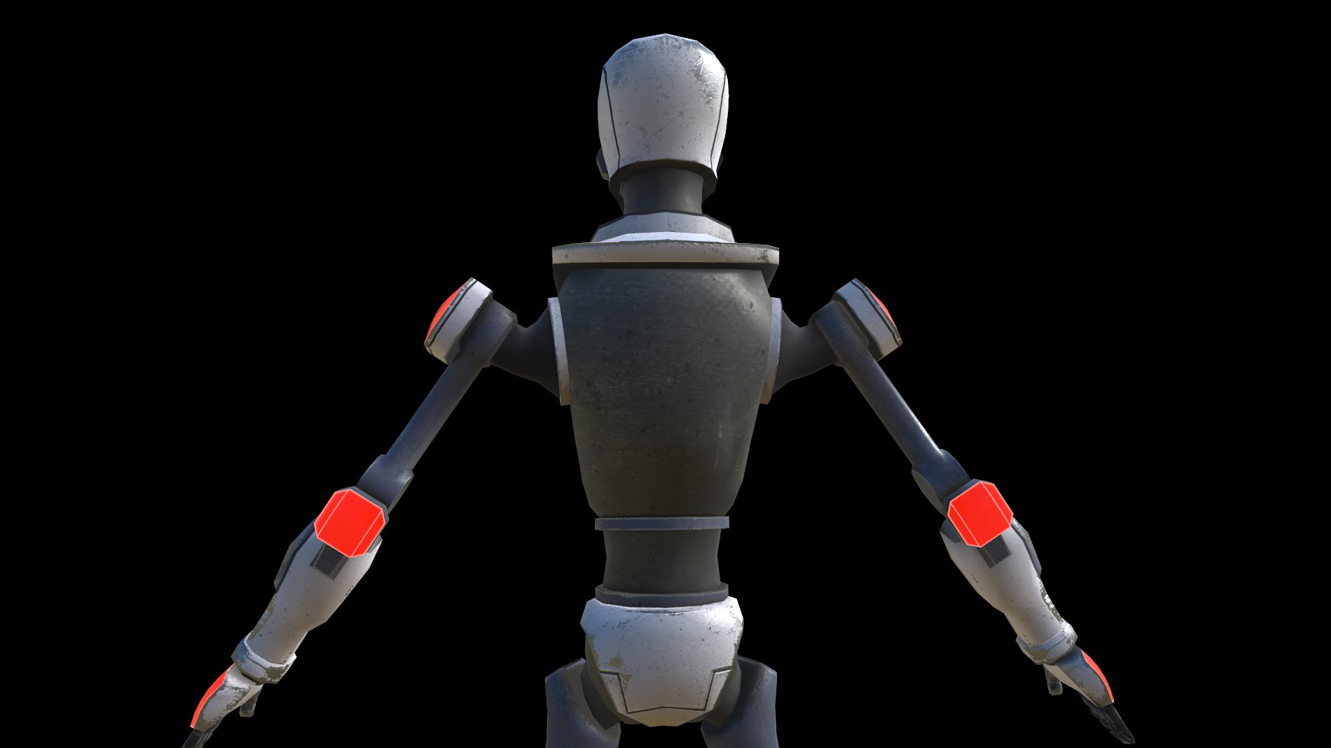 Free 3D Robot Low-poly Pbr - TurboSquid 1589358