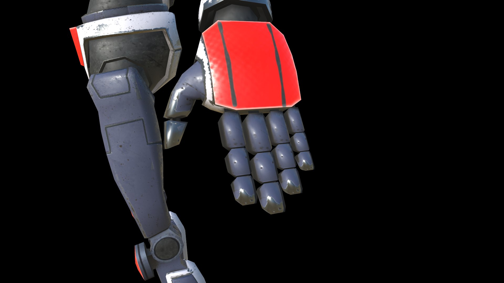 Free 3D Robot Low-poly Pbr - TurboSquid 1589358