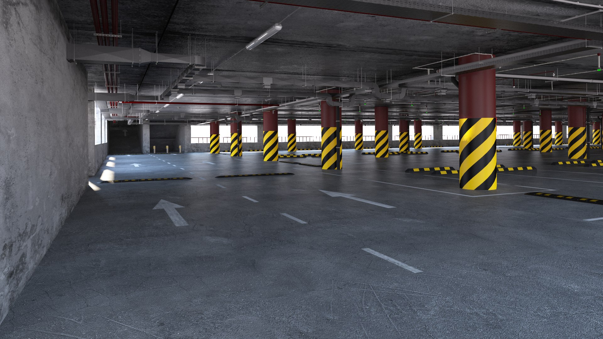 3D Parking 1 Model - TurboSquid 2014990