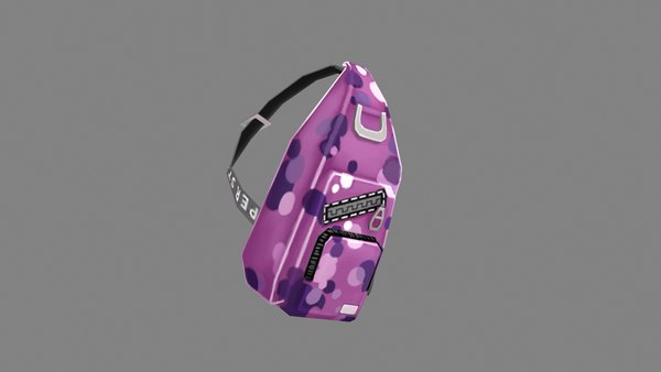 Cartoon fanny pack Low-poly 3D model 3D model - TurboSquid 1952576