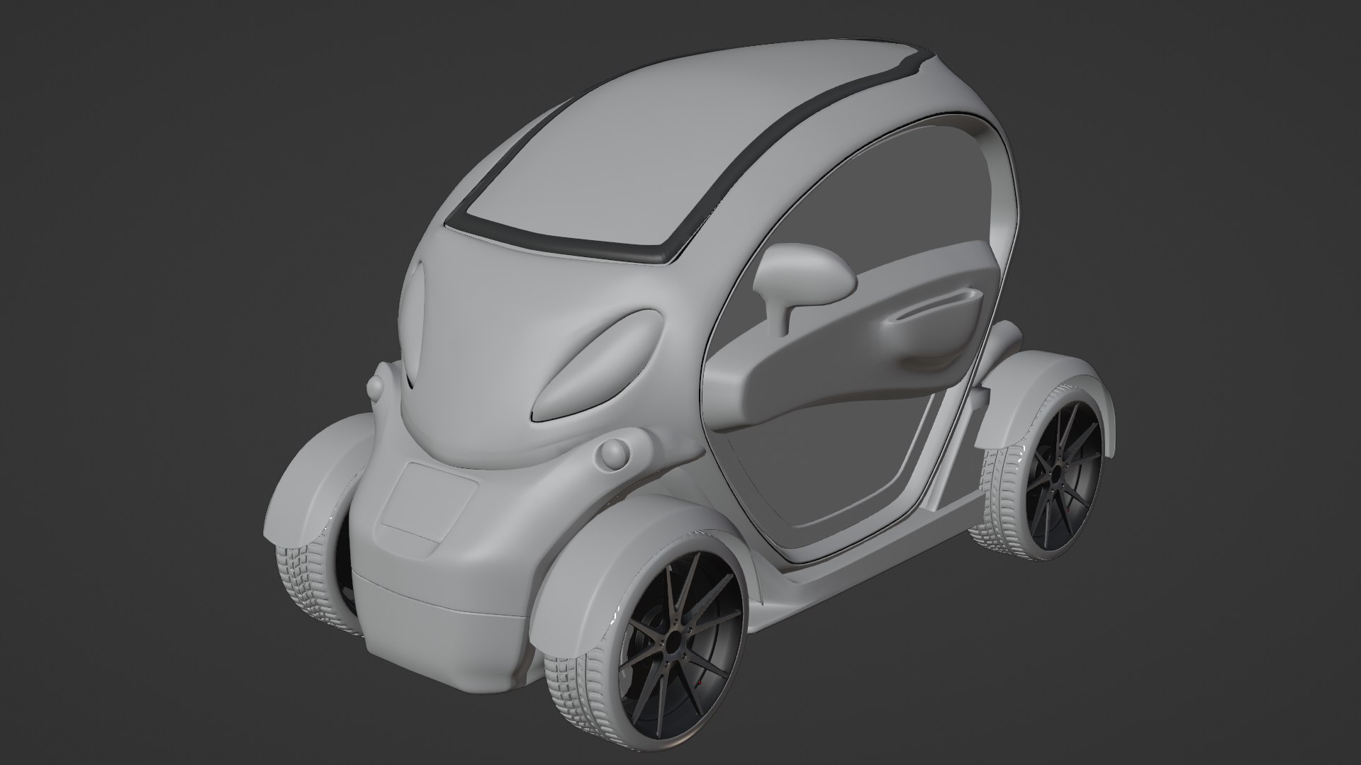3D Micro Electric Car - TurboSquid 2212025