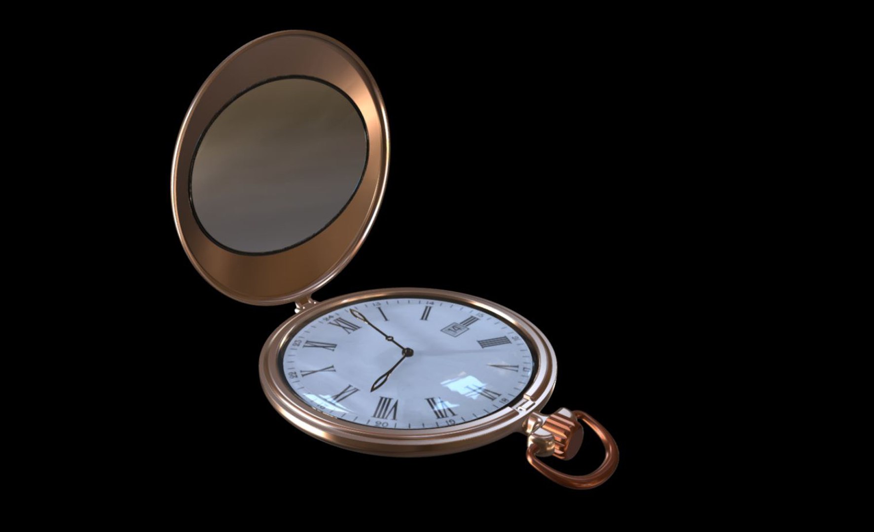 3D Pocket Watch - TurboSquid 2338999
