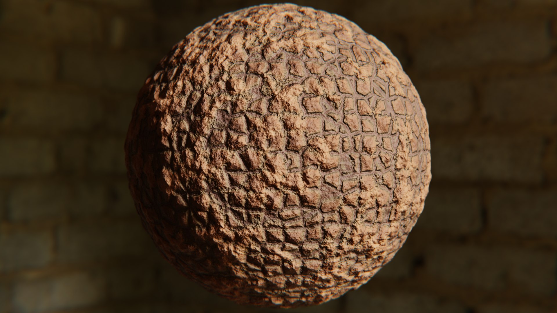 Procedural Mud Brick Wall Material 3D Model - TurboSquid 2311152