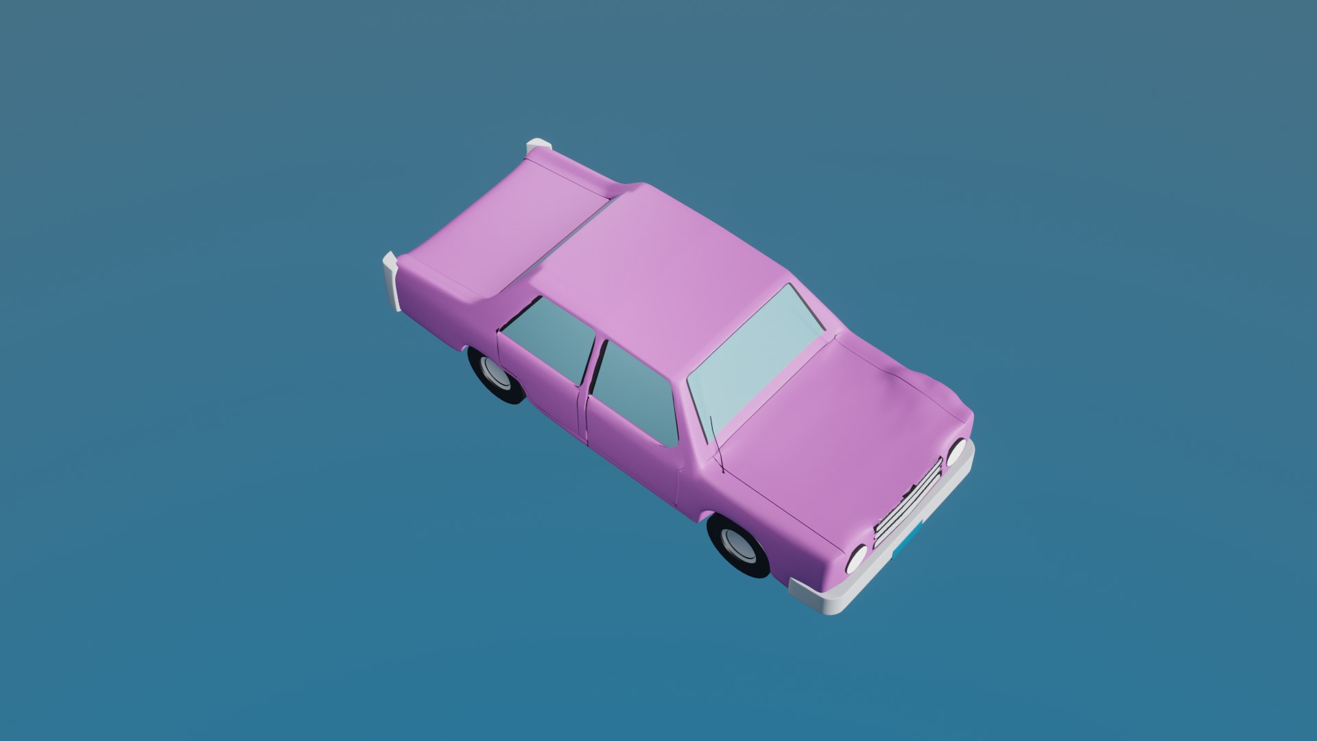 The Simpsons Family Car 3D Model - TurboSquid 2089832