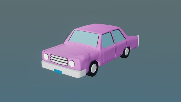 modelo 3d The Simpsons Family Car - TurboSquid 2089832