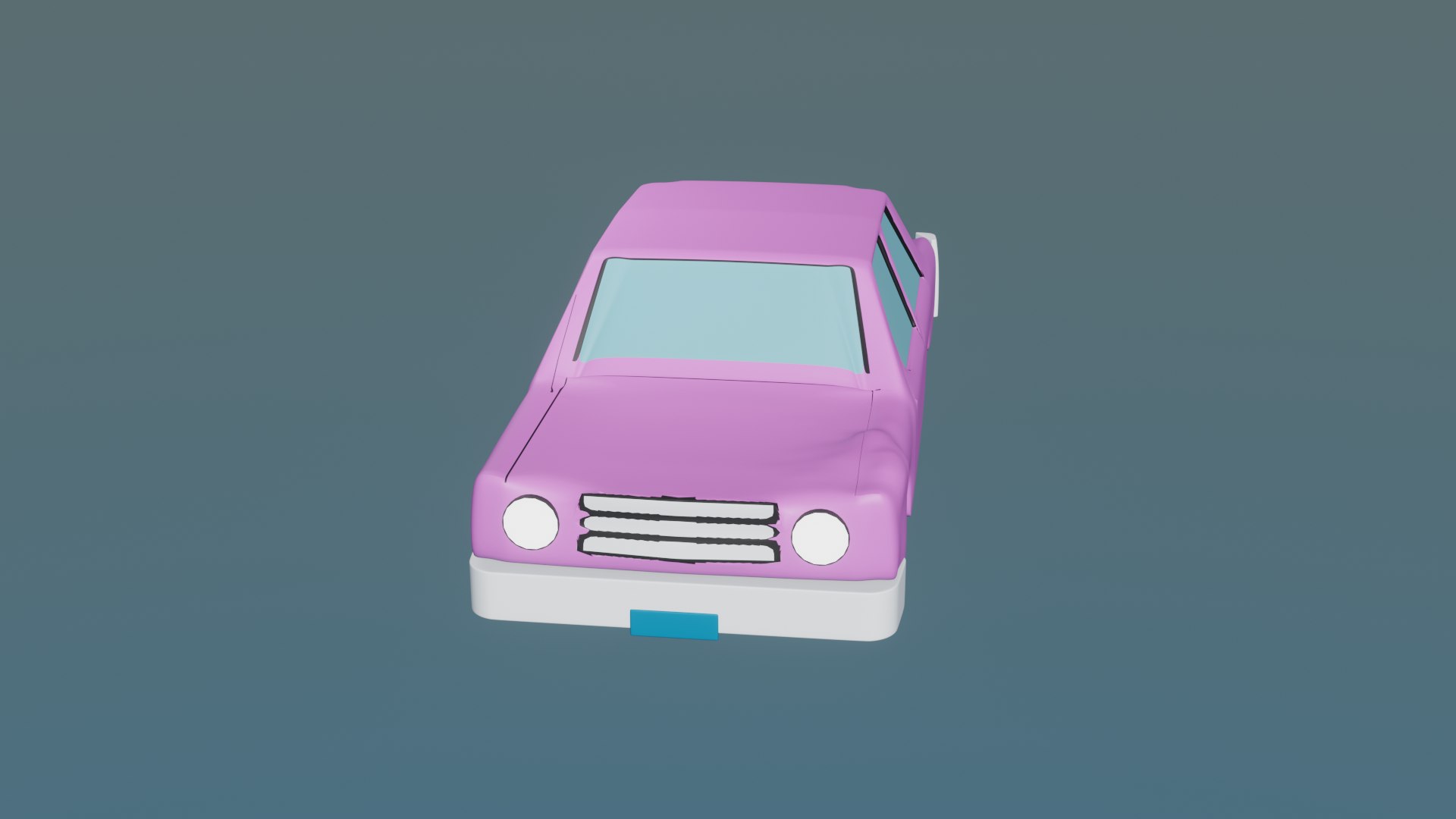 The Simpsons Family Car 3D Model - TurboSquid 2089832