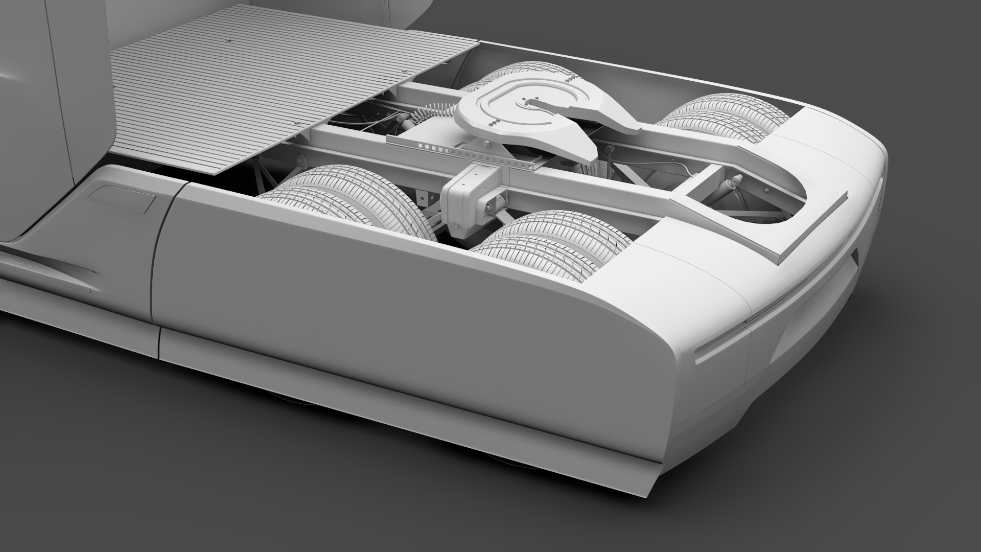 Tesla Semi 3axis 2018 3D Model - TurboSquid 1263589