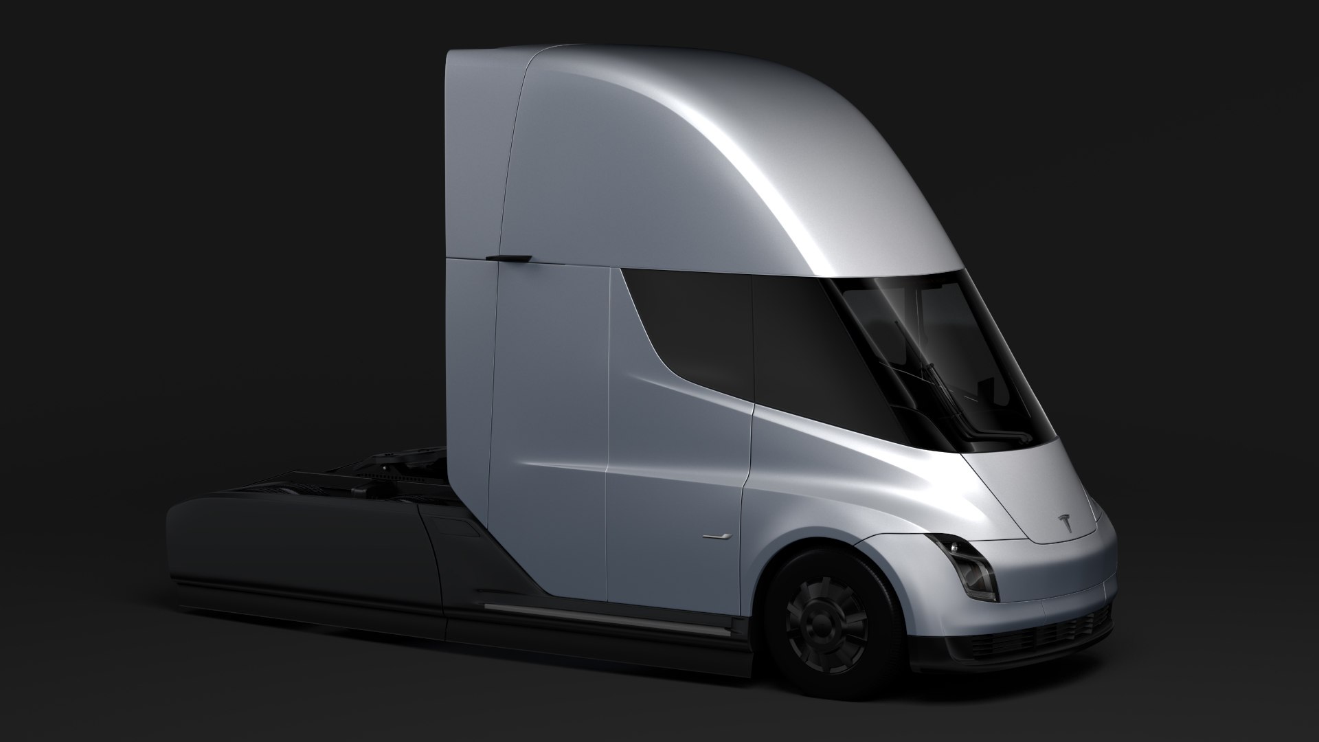 Tesla Semi 3axis 2018 3D Model - TurboSquid 1263589