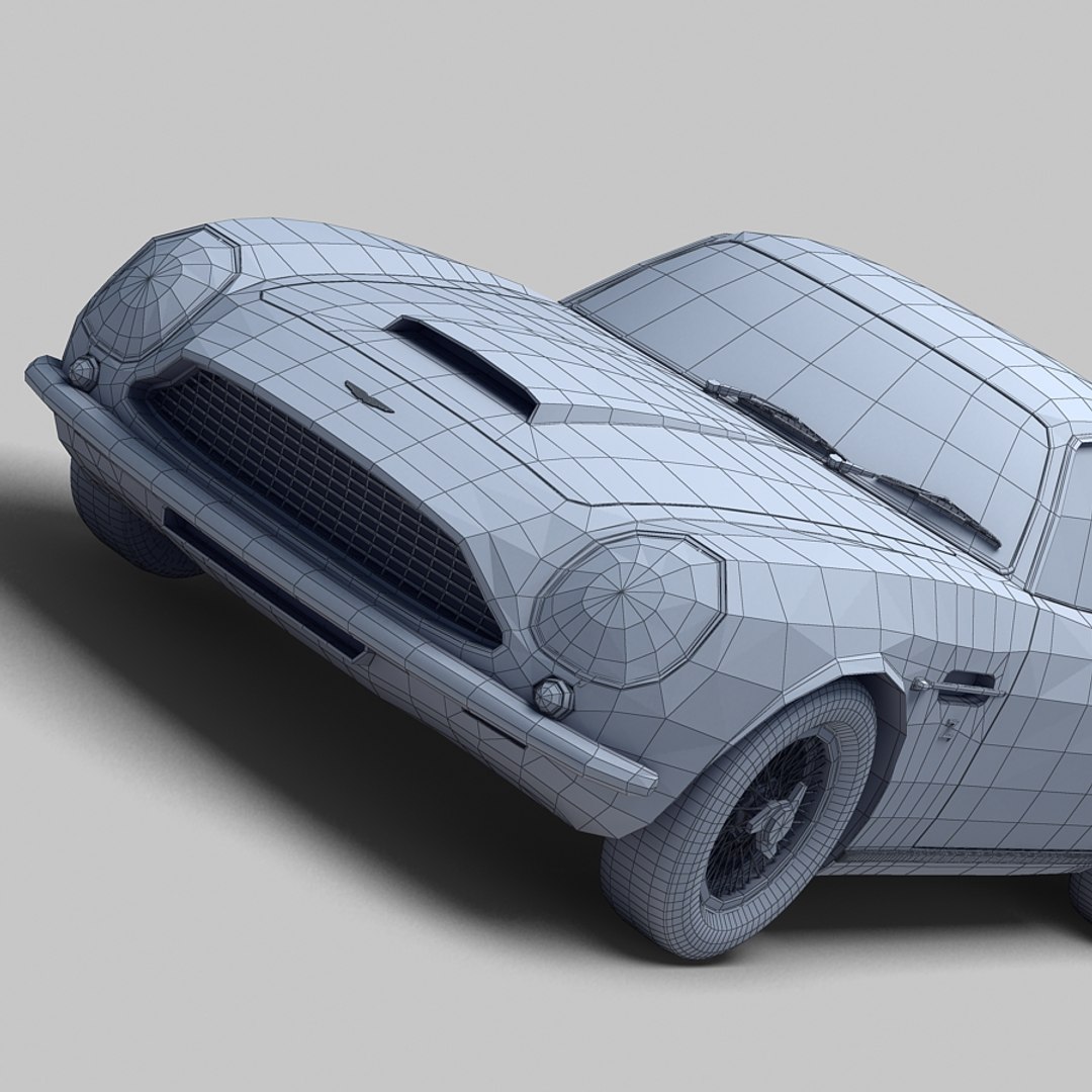 Aston Martin Db4 Gt 3d Max