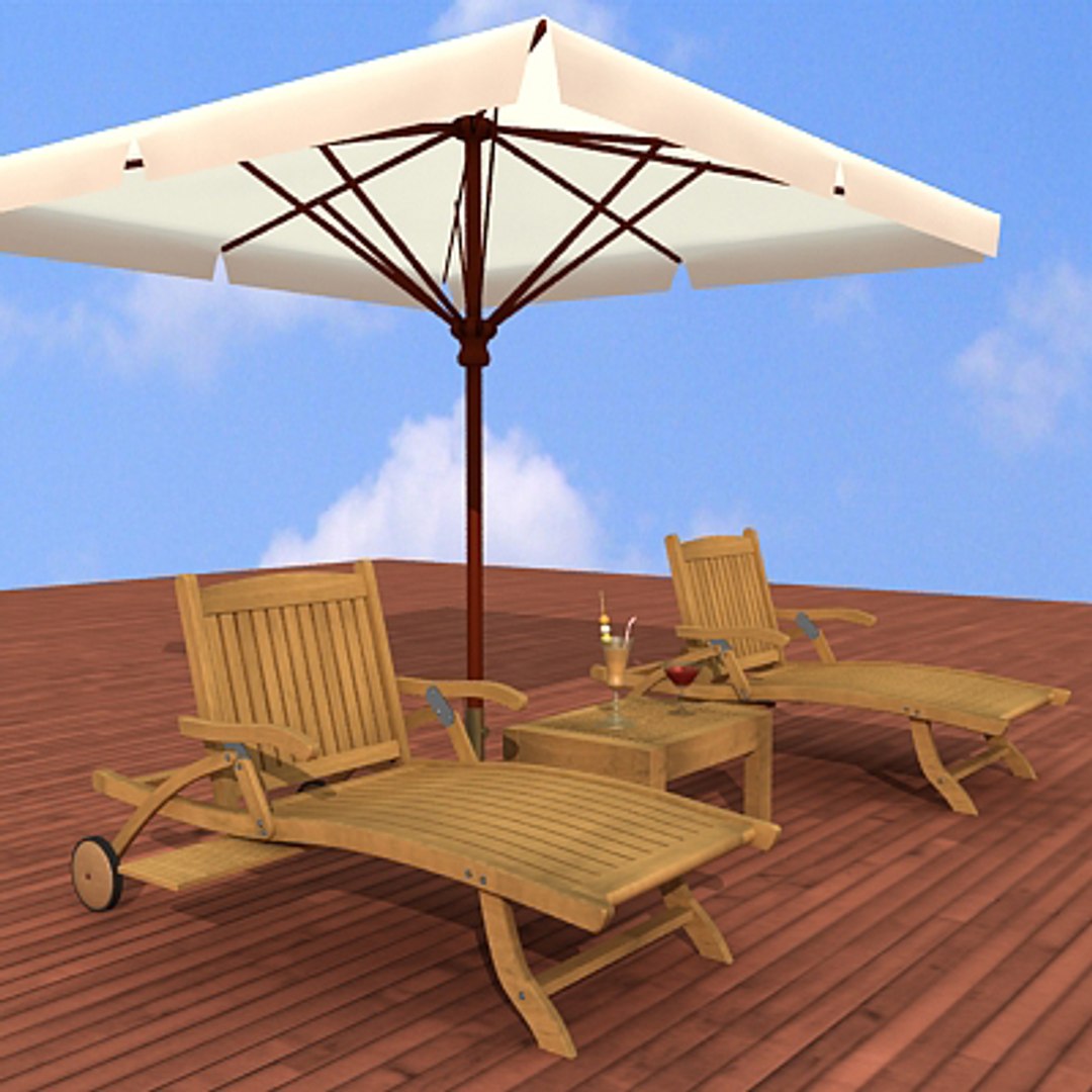 3d Beach Set