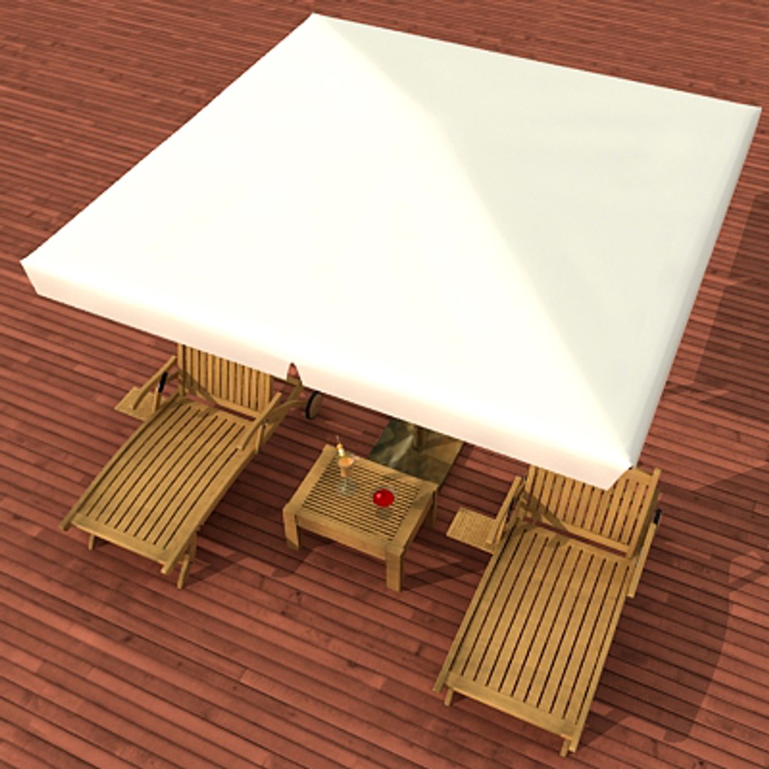 3d Beach Set