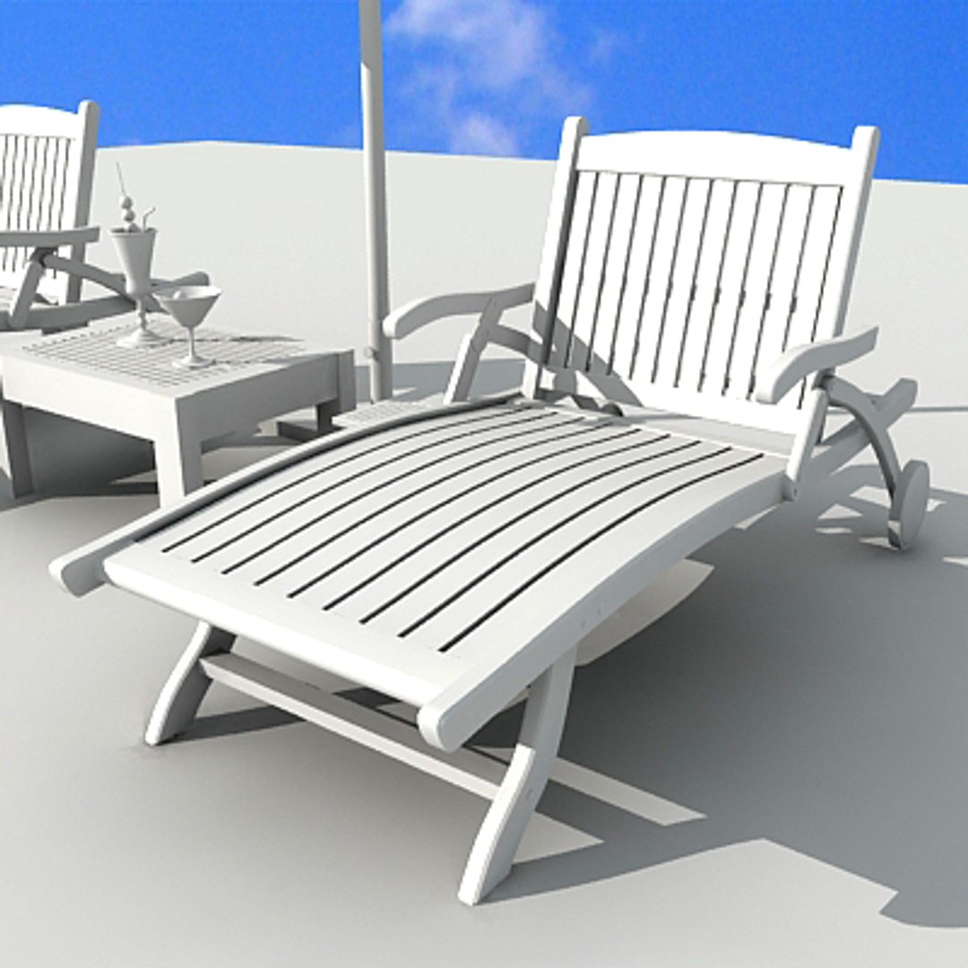 3d Beach Set