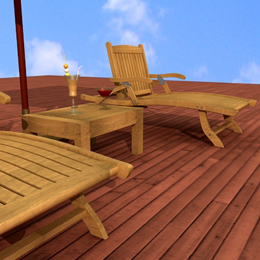 3d Beach Set