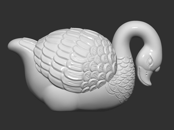 modelo 3d cisne - TurboSquid 2168711