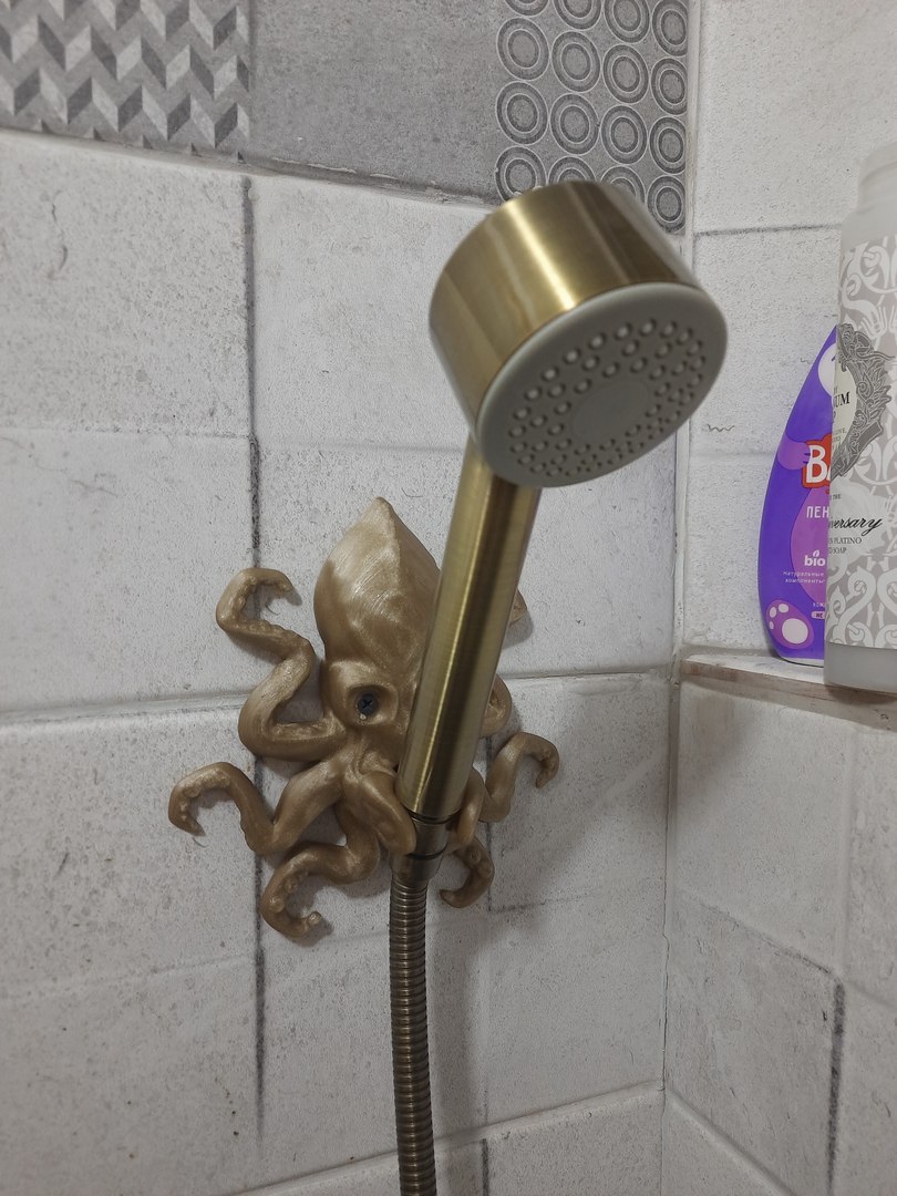 Octopus - Shower Holder 3D Printing Model 3D Model - TurboSquid 1854869