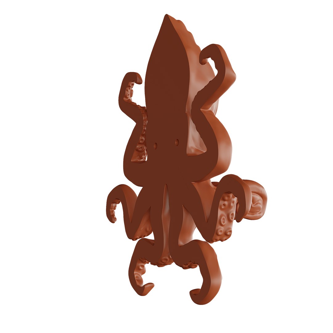 Octopus - Shower Holder 3D Printing Model 3D Model - TurboSquid 1854869