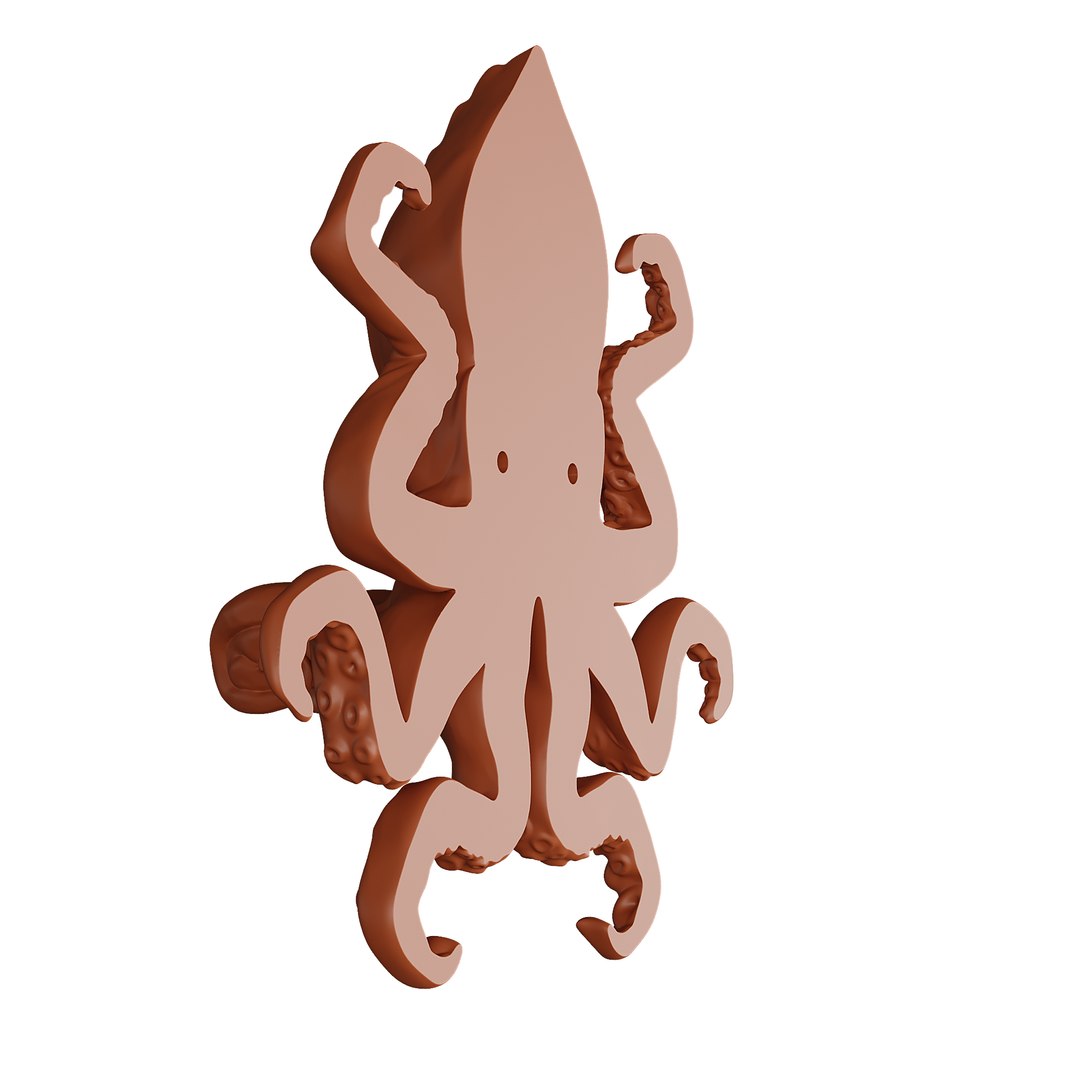 Octopus - Shower Holder 3D Printing Model 3D Model - TurboSquid 1854869