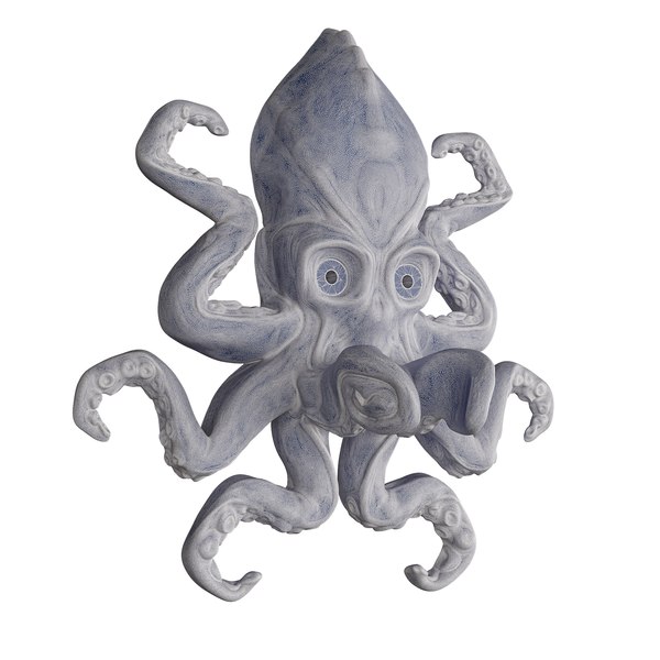 Octopus - shower holder 3D printing model 3D model - TurboSquid 1854869