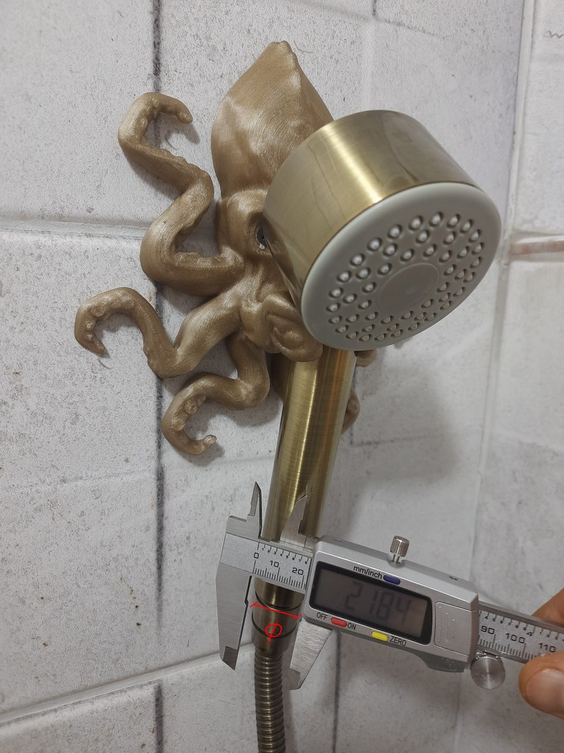Octopus - Shower Holder 3D Printing Model 3D Model - TurboSquid 1854869