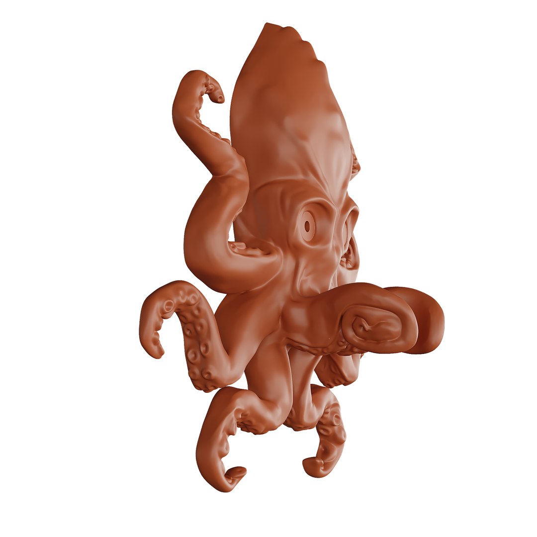 Octopus - Shower Holder 3D Printing Model 3D Model - TurboSquid 1854869