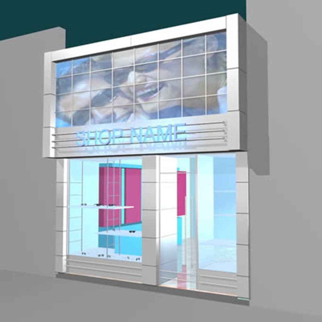 Shop 3d Model