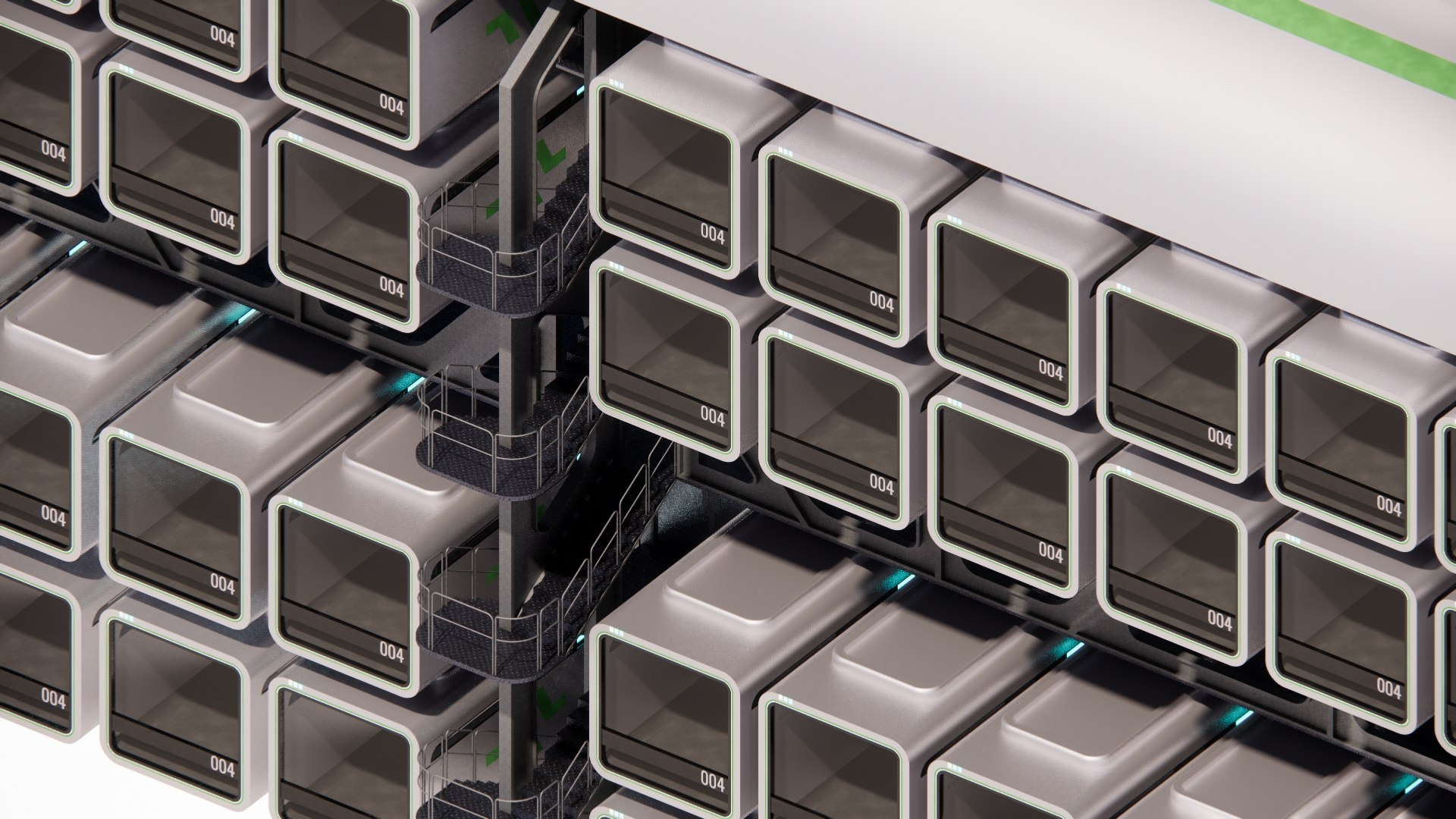 3D Model Sci-fi Airship Barge 004 - TurboSquid 1988111