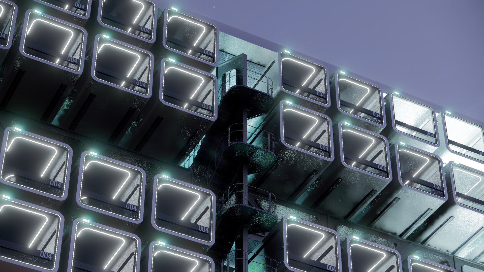 3D Model Sci-fi Airship Barge 004 - TurboSquid 1988111