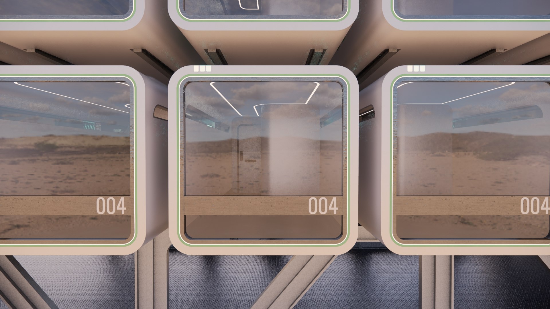 3D Model Sci-fi Airship Barge 004 - TurboSquid 1988111