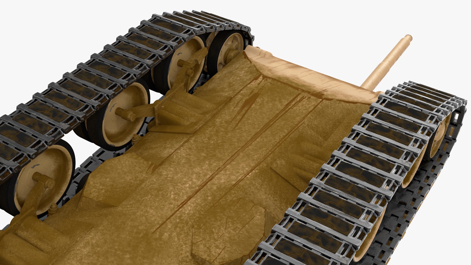 French AMX-30 Heavy Tank 3D Model - TurboSquid 2068573