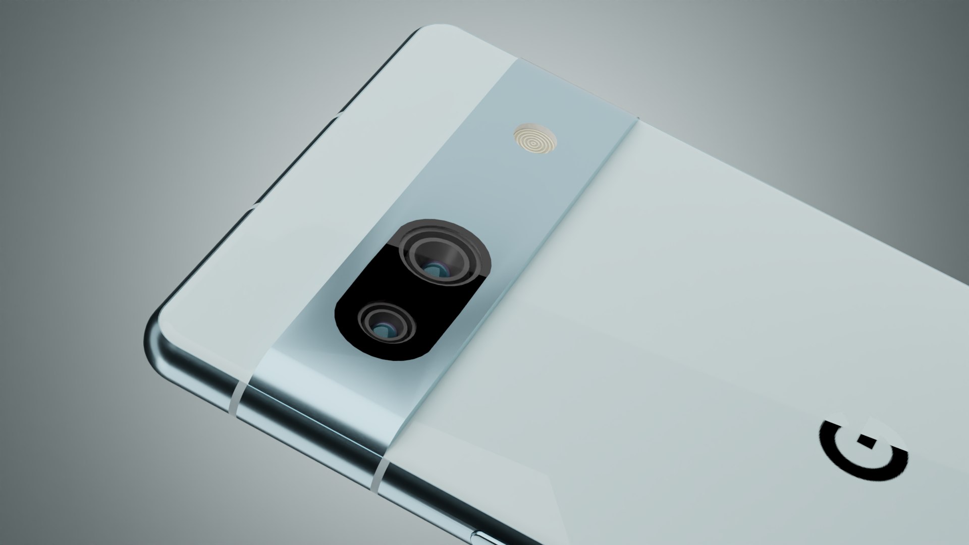 Google Pixel 7a Light Blue Model - TurboSquid 2054656