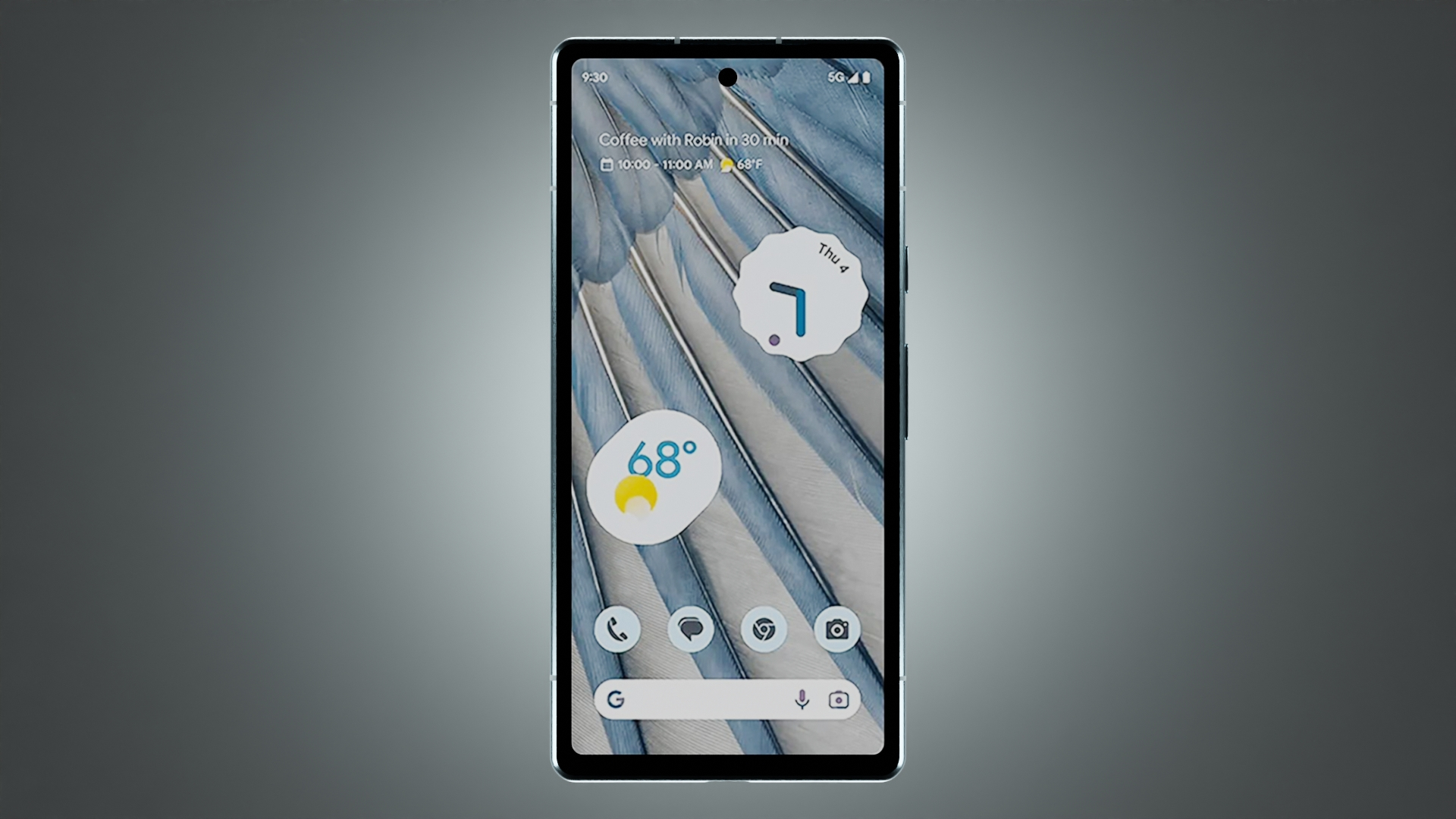 Google Pixel 7a Light Blue Model - TurboSquid 2054656