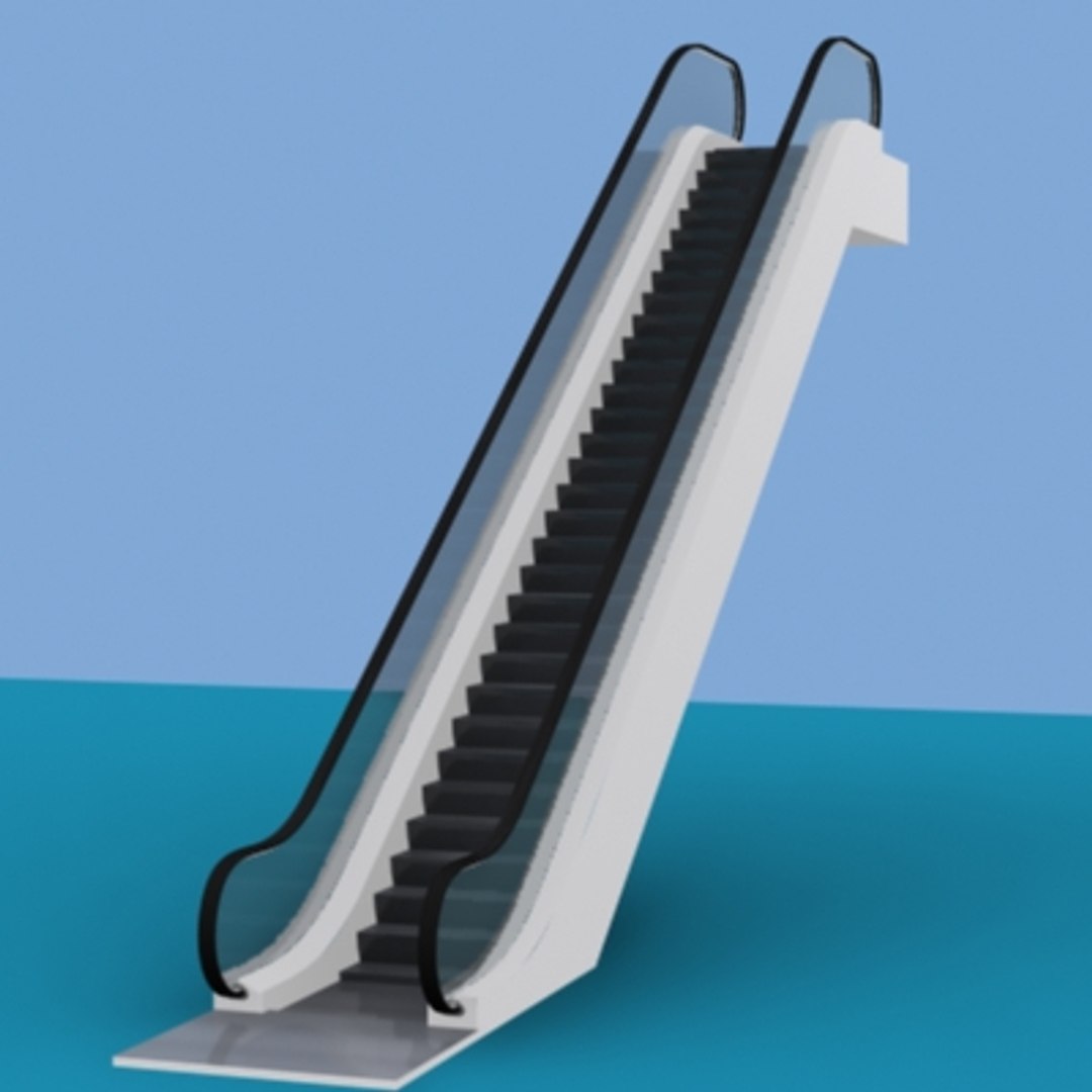 maya escalator stair